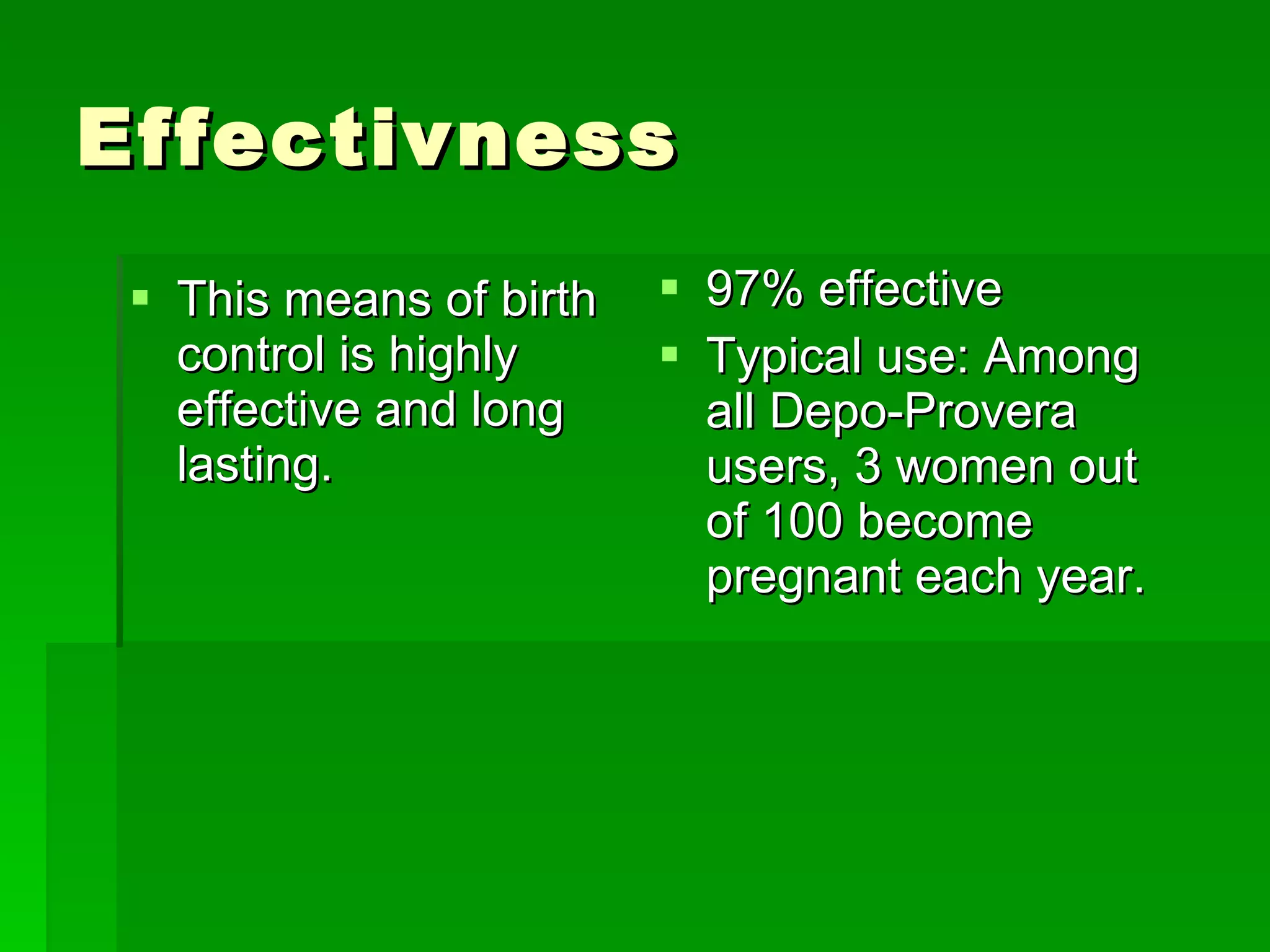 Injectable Progestin By Jonathan Lynch | PPT