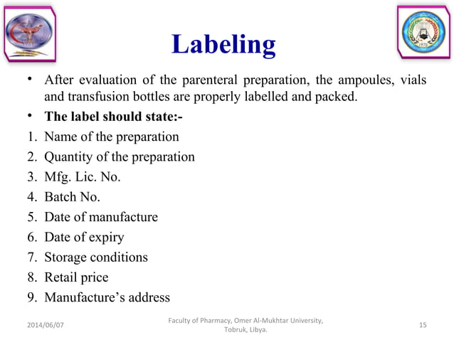 Injectable solutions | PPT