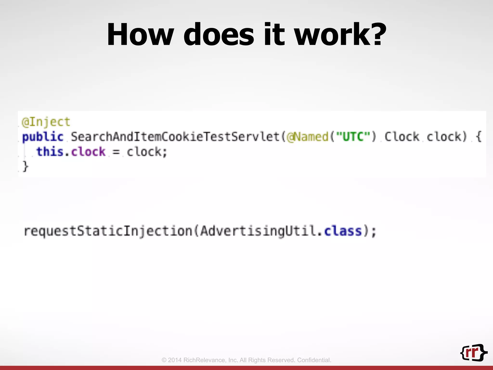Injecting Clock in Java | PPT