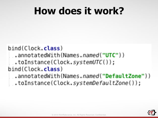 Injecting Clock in Java | PPT