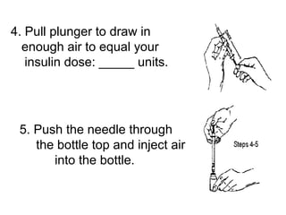 Inject insulin | PPT