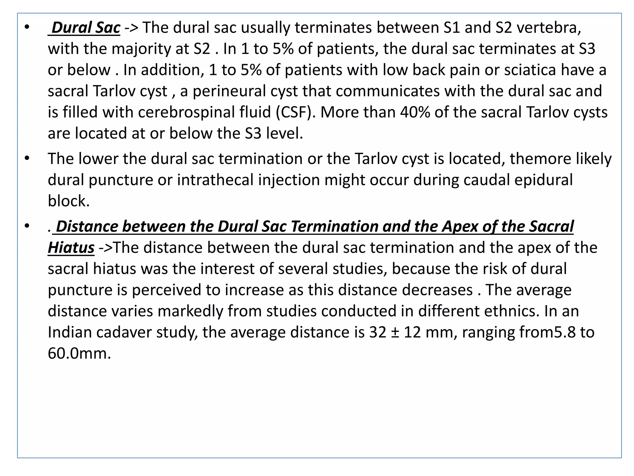 Injection in spine | PPTX
