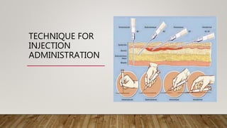 Injection administration (2) | PPTX