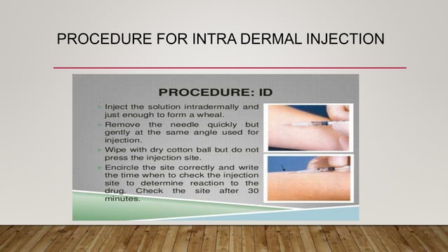 Injection administration ppt | PPTX