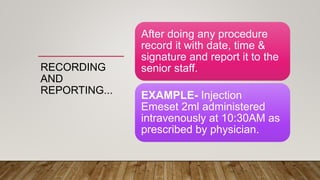 Injection administration ppt | PPTX