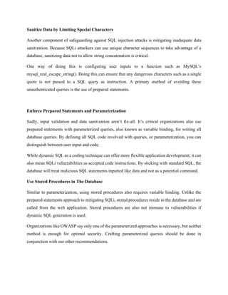 Injection attacks | PDF