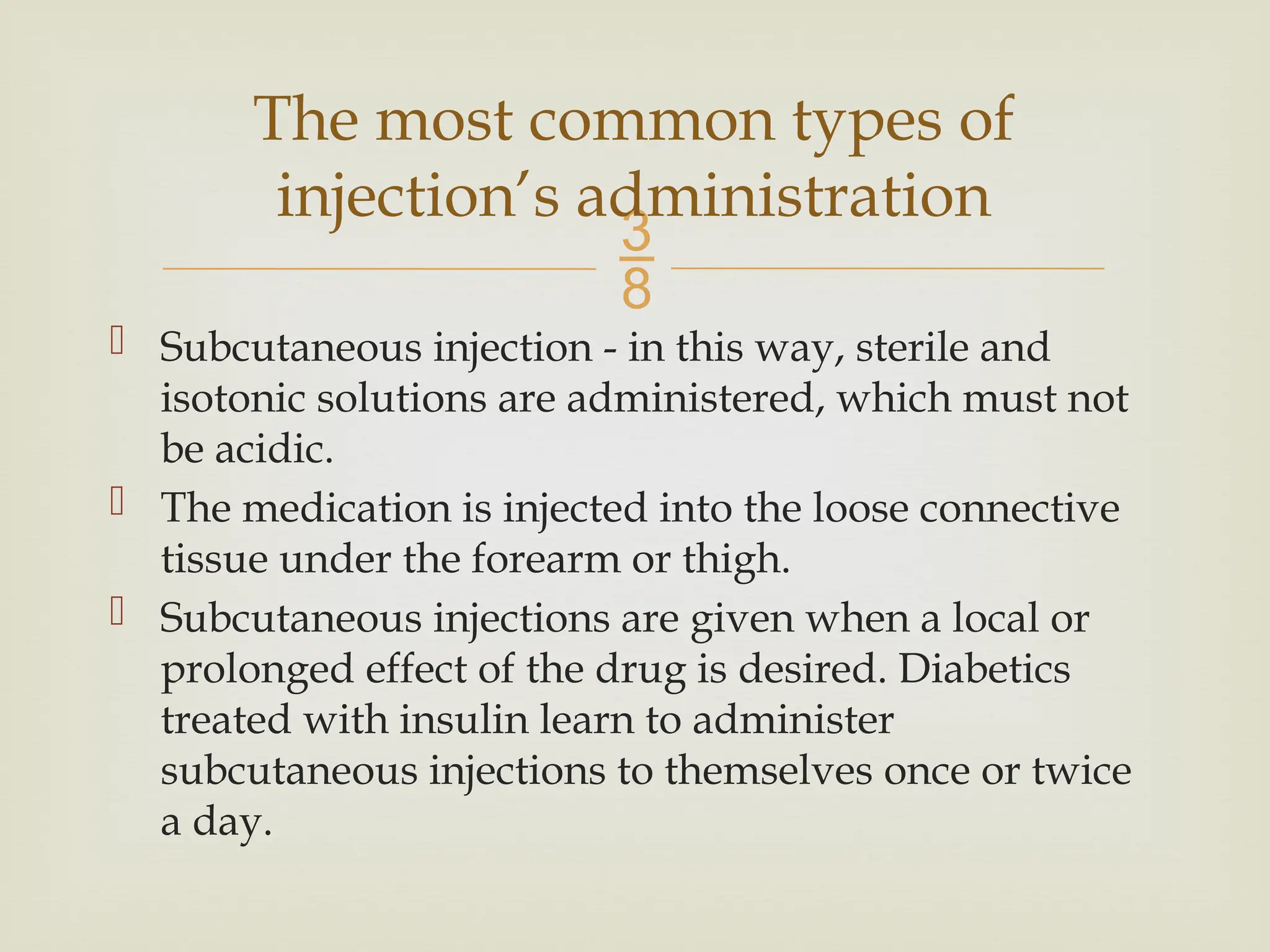 INJECTIONES exercise S. pharmacology.pptx