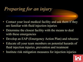 Injectioninjurytraining | PPSX