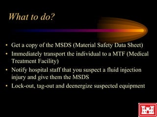 Injectioninjurytraining | PPSX