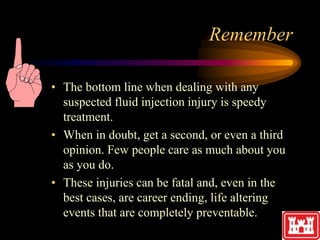 Injectioninjurytraining | PPSX