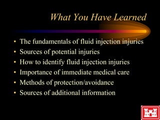 Injectioninjurytraining | PPSX