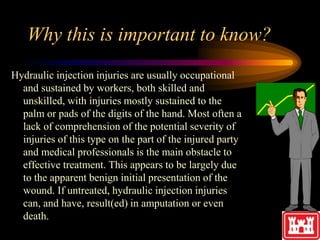 Injectioninjurytraining | PPSX