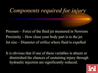 Injectioninjurytraining | PPSX