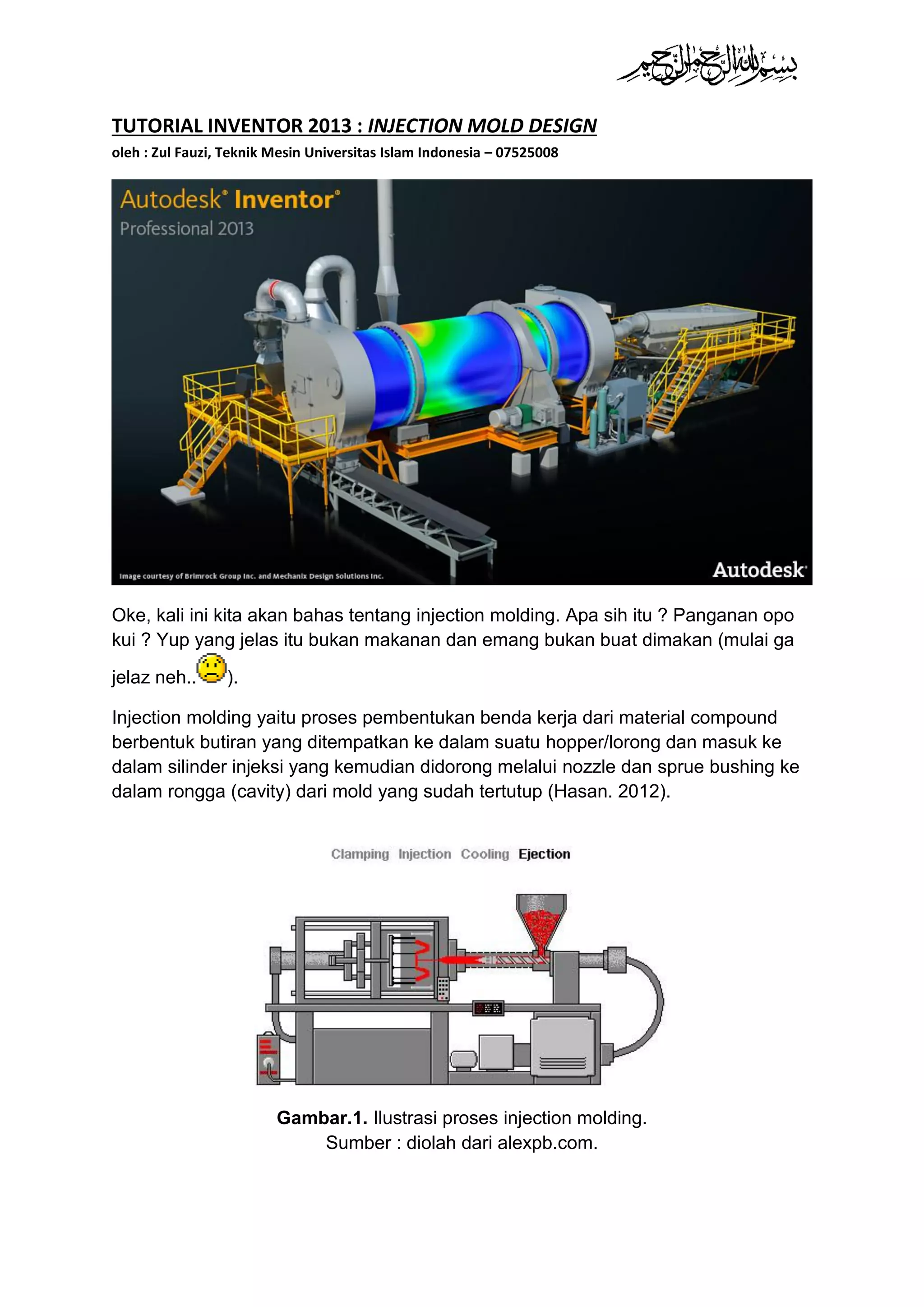 Injection mold design by zul fauzi | PDF