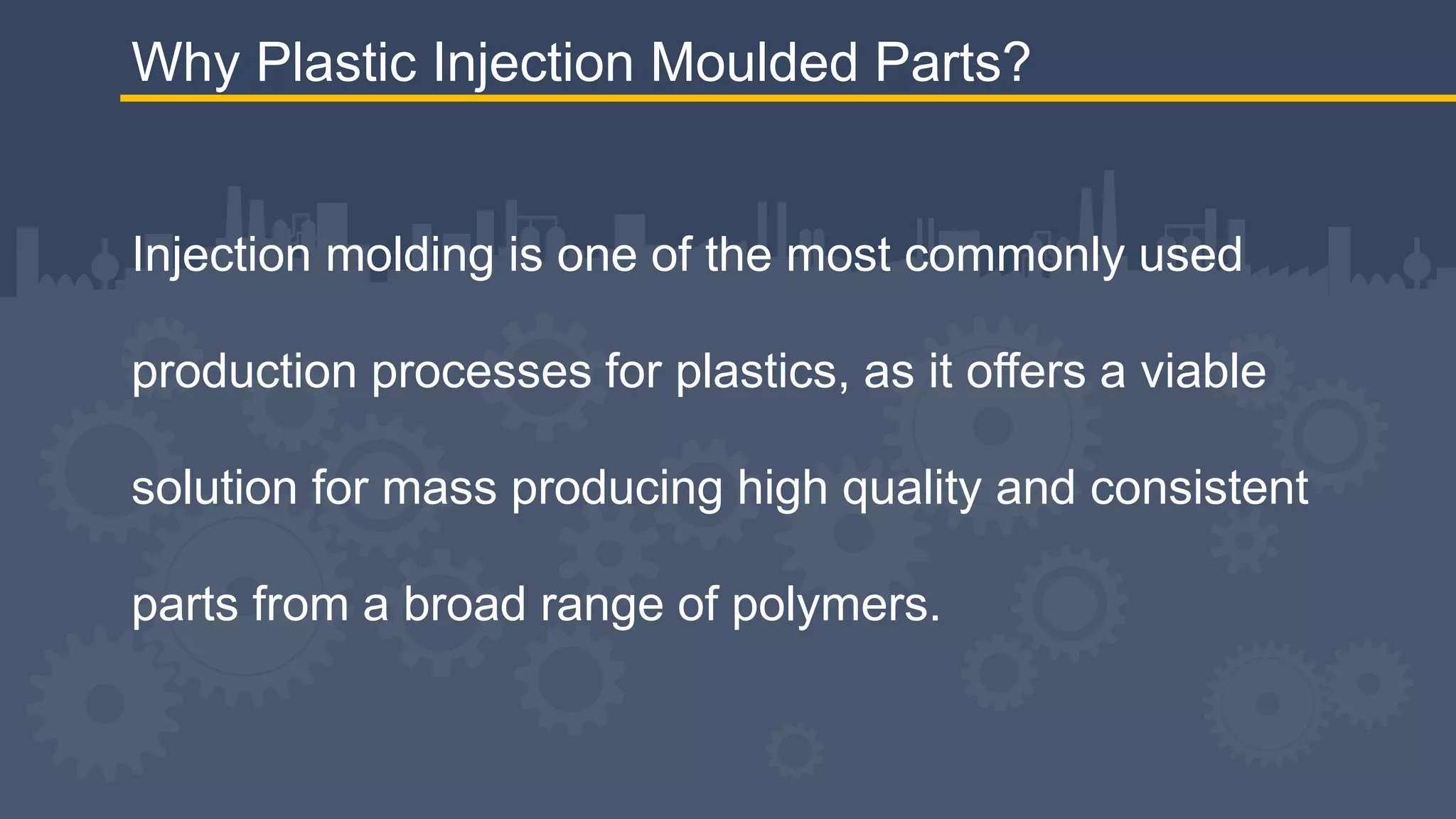 Injection Molding in Automotive Sector | PPTX