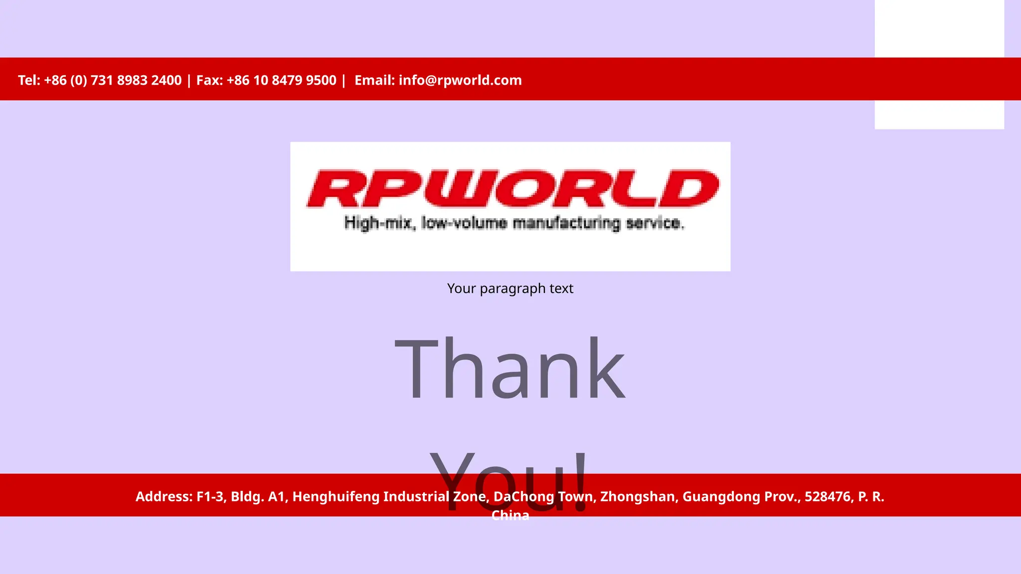 Injection Molding - RPWORLD Manufacturing.pptx
