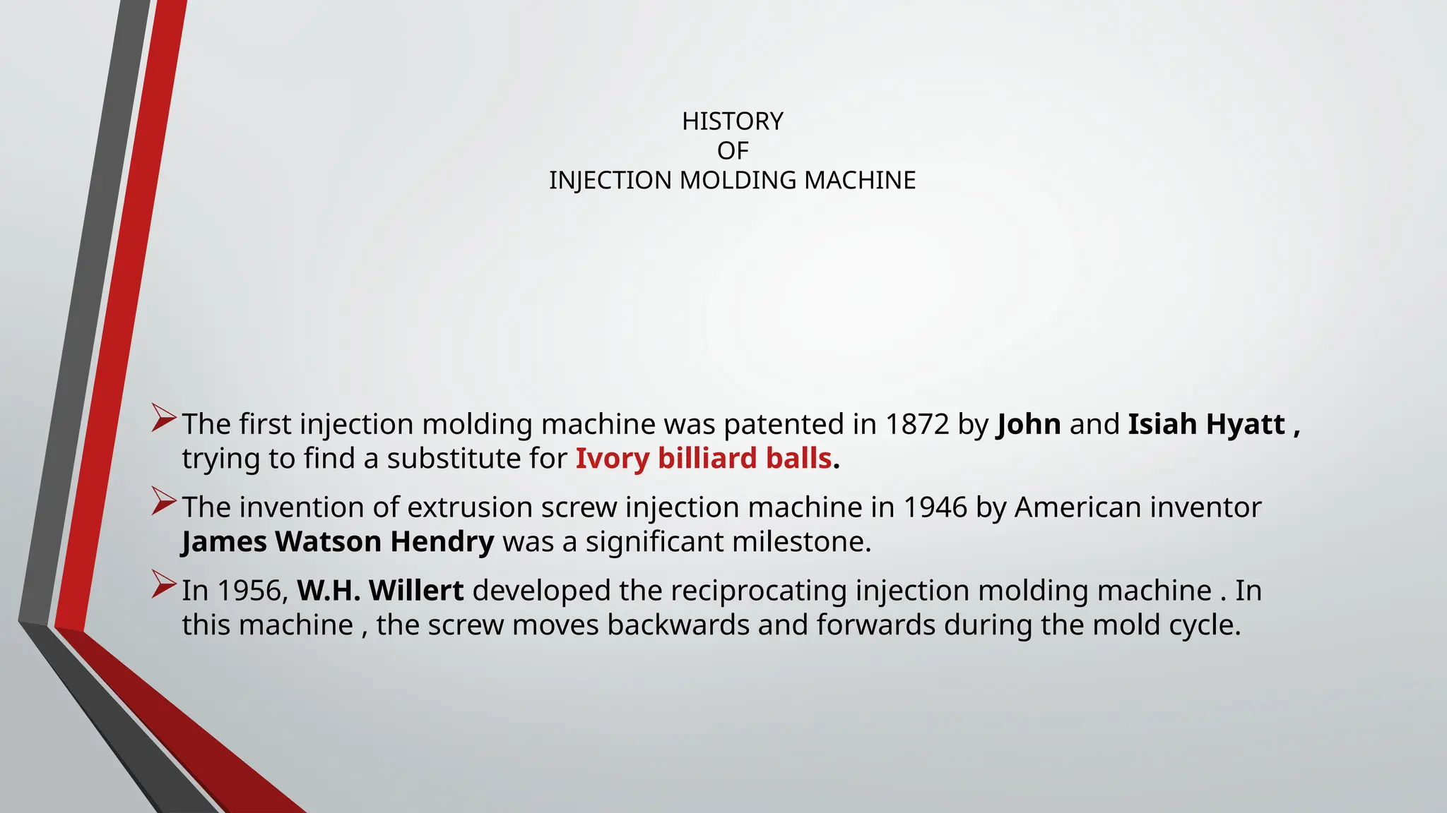 INJECTION MOLDING Machine And its process And its Types | PPTX