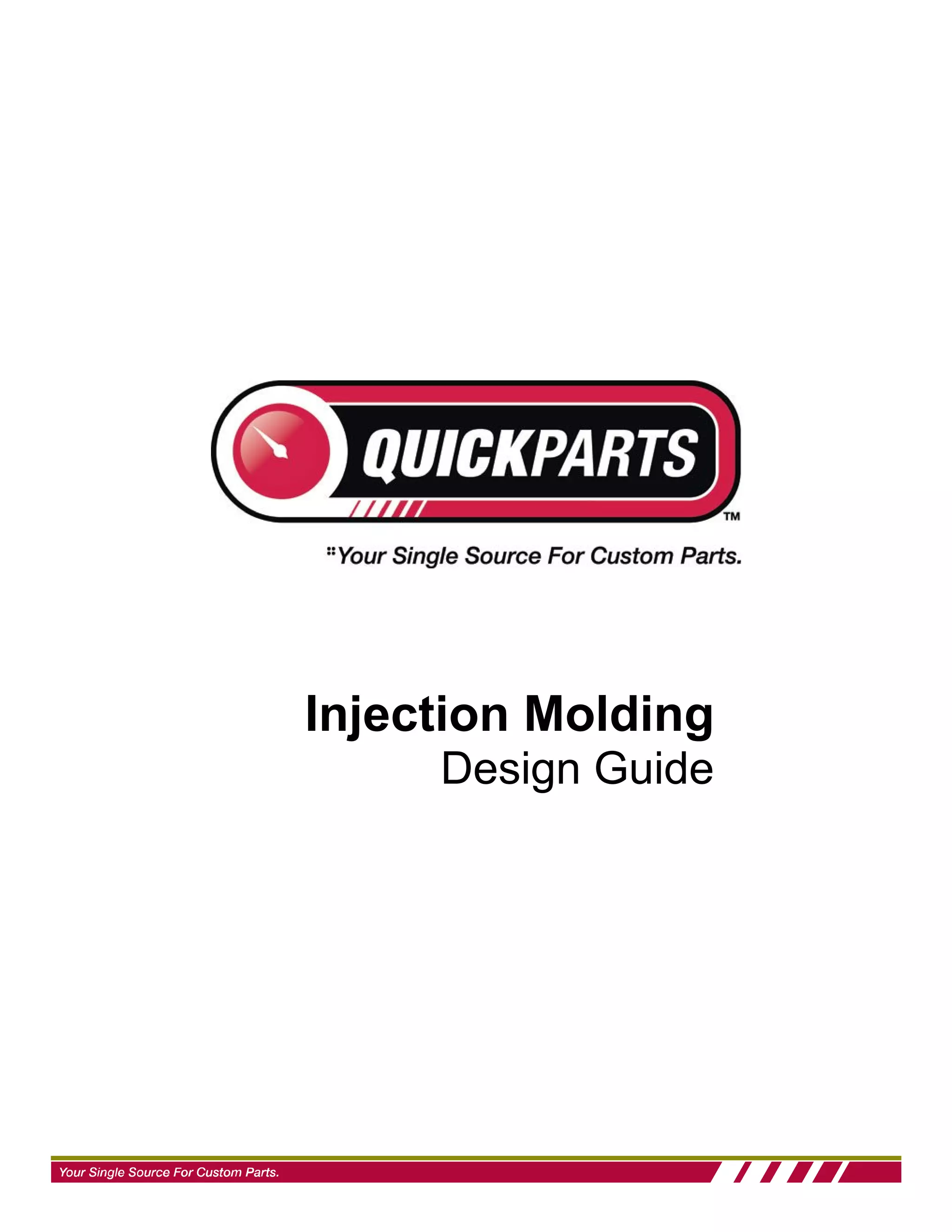Injection Molding Design Guide | PDF
