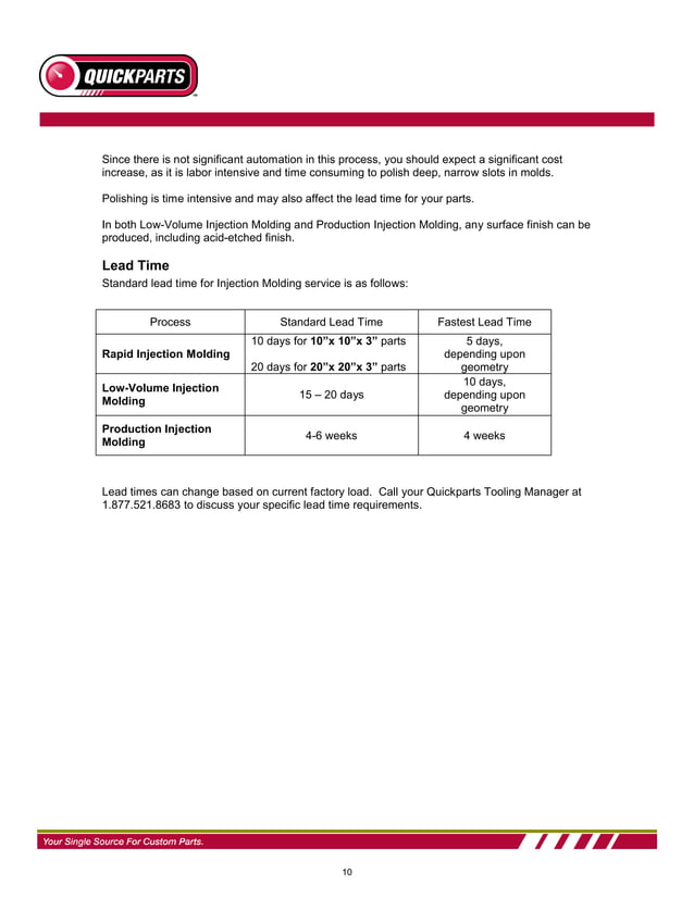 Injection Molding Design Guide | PDF