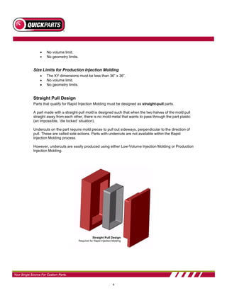 Injection Molding Design Guide | PDF