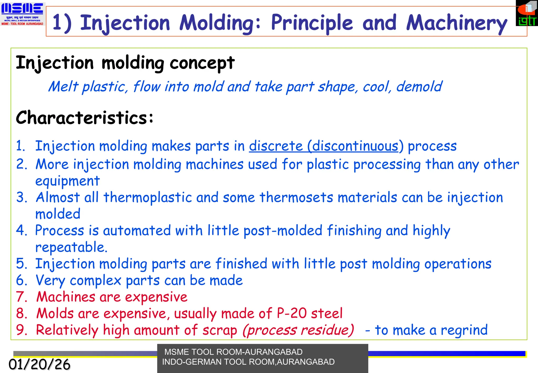 Injection Molding machine FOR STUDENTS.ppt
