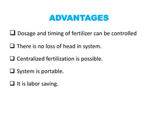Injection Pump (fertigation method) | PPTX
