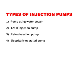 Injection Pump (fertigation method) | PPTX