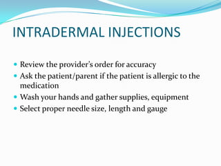 Injections | PPTX