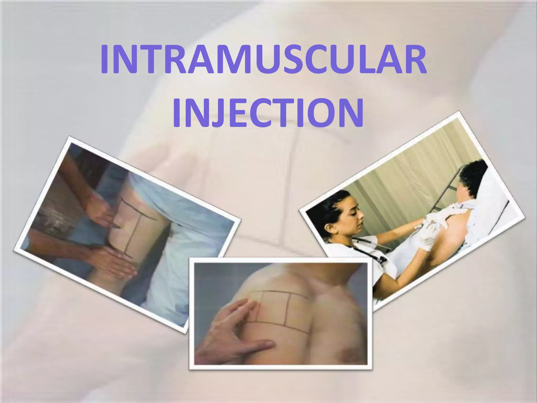 Injections | PPTX | First Aid | Injuries