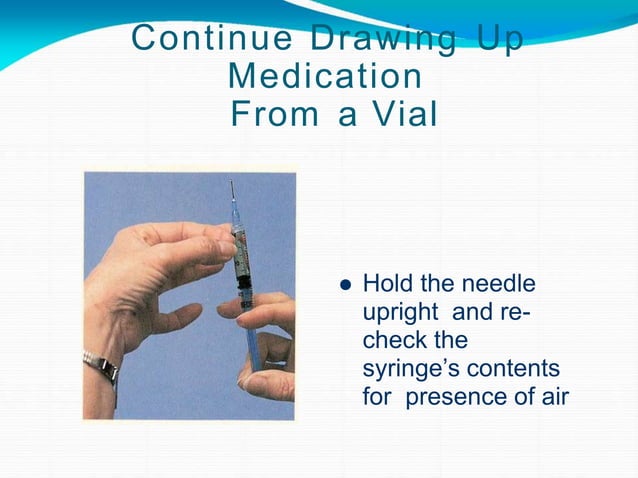 Injections | PPTX | First Aid | Injuries