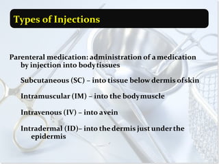 Injections | PPTX