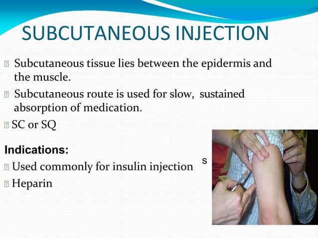 Injections | PPTX | First Aid | Injuries