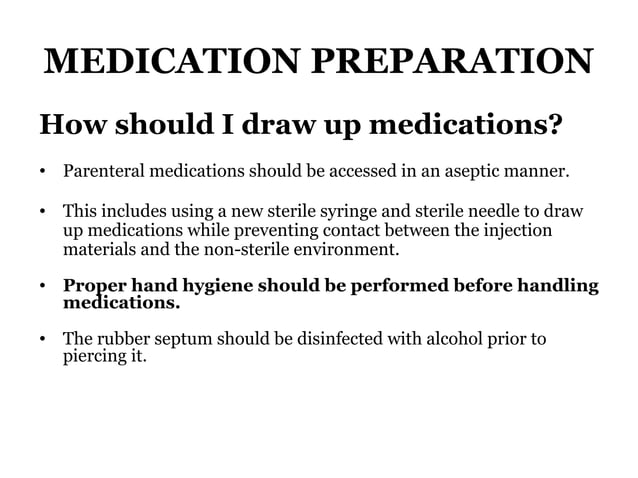Injection safety According to CDC guideline | PPT | First Aid | Injuries