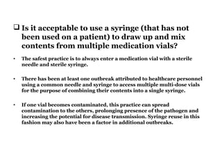 Injection safety | PPT