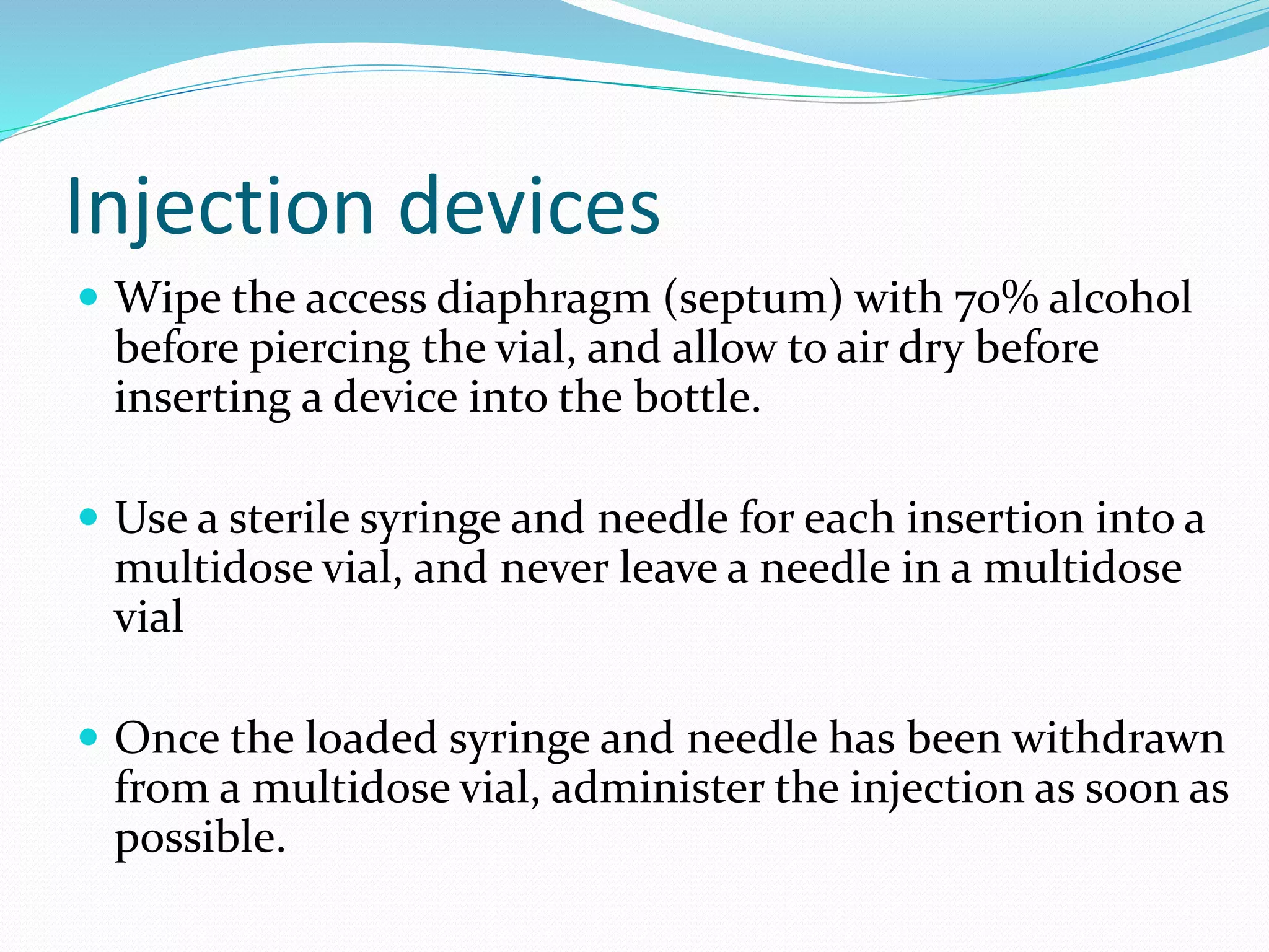 Injection safety | PPTX