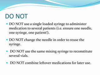 Injection safety | PPTX