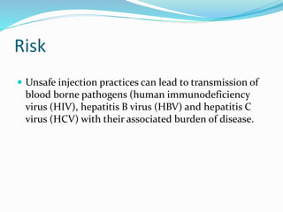 Injection safety | PPTX