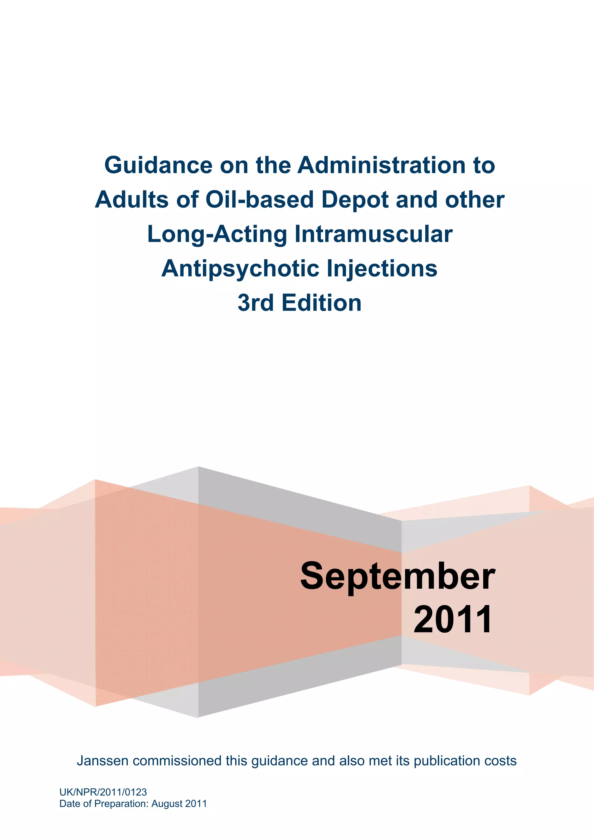 Injection sop 2011_3rd_edition (1) | PDF