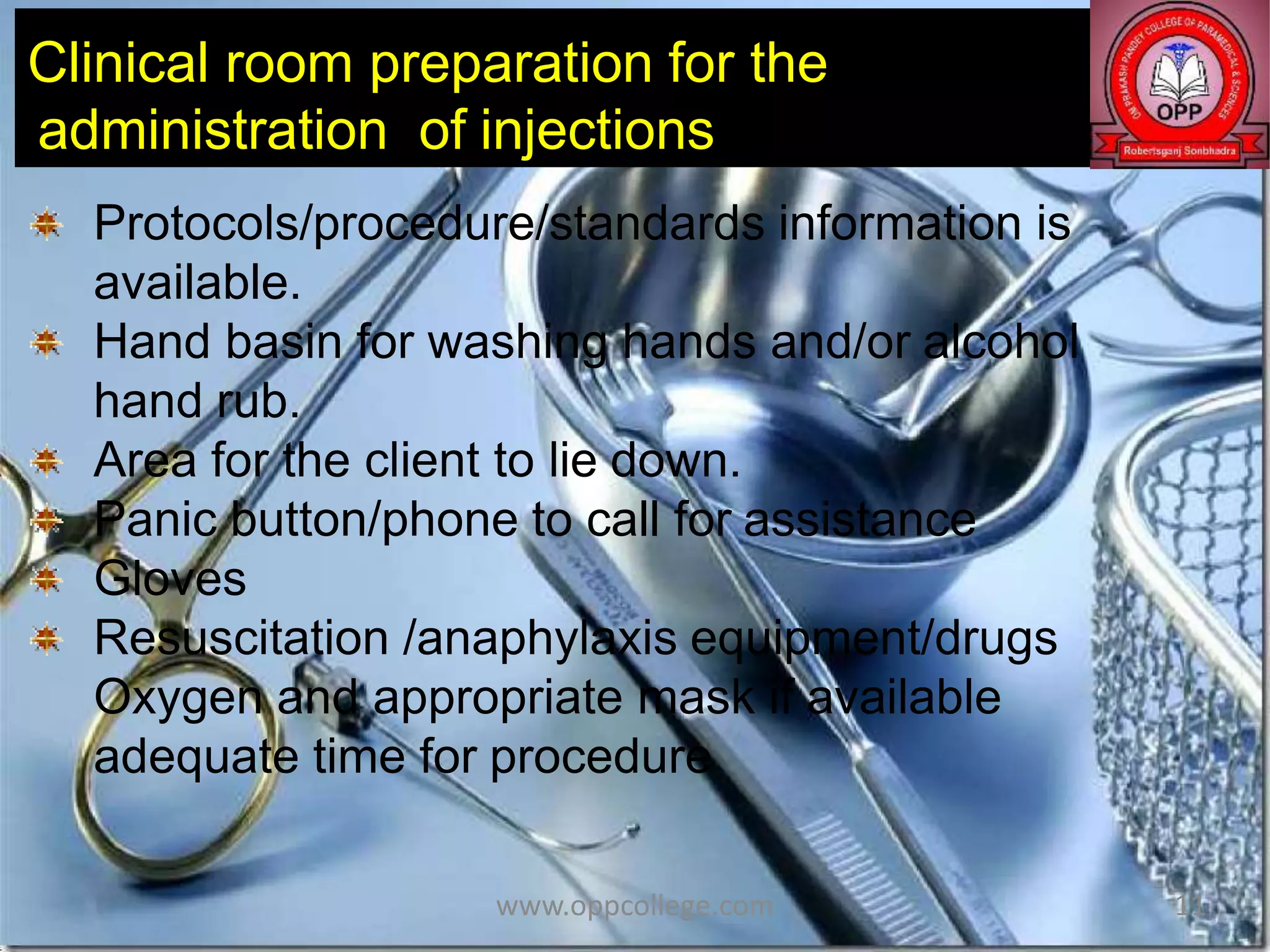 Injections ppt | PPTX
