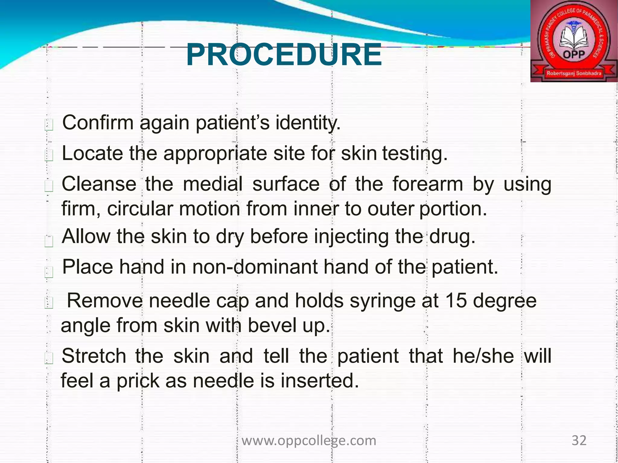 Injections ppt | PPTX