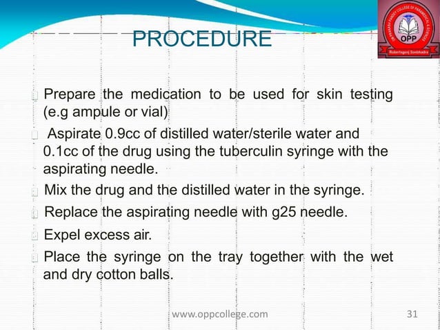 Injections ppt | PPTX