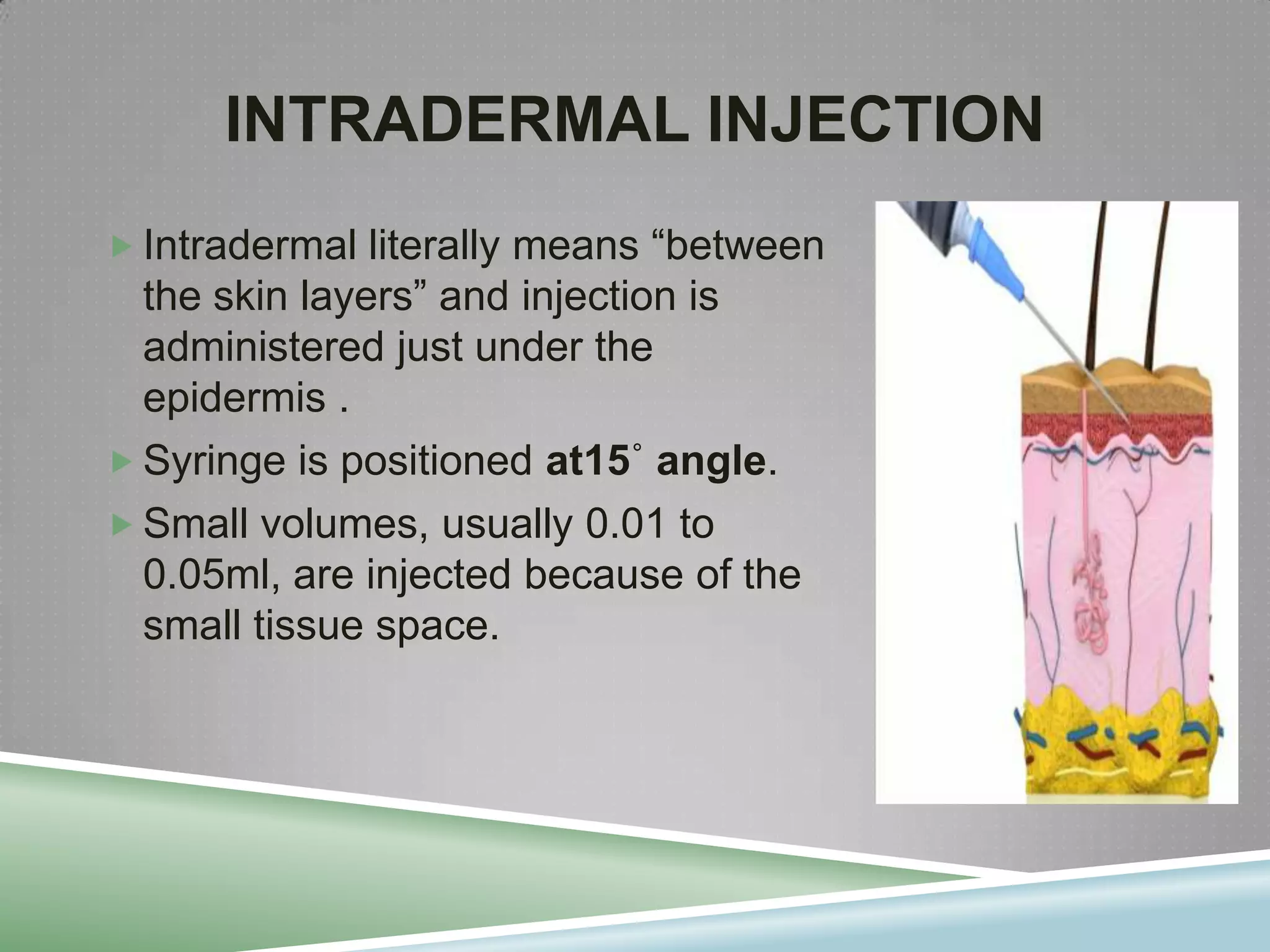 Injection Technique | PPTX