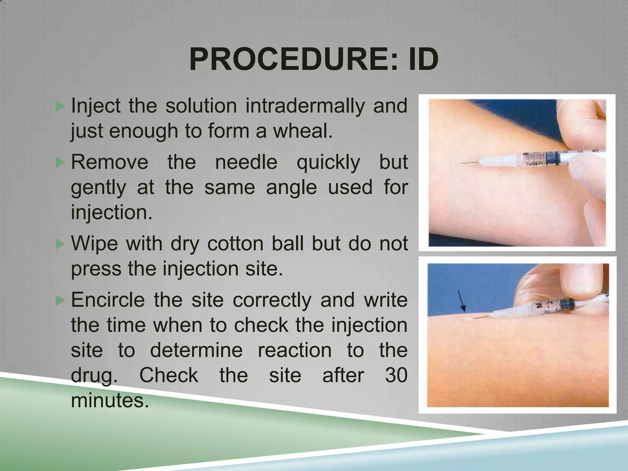 Injection Technique | PPTX