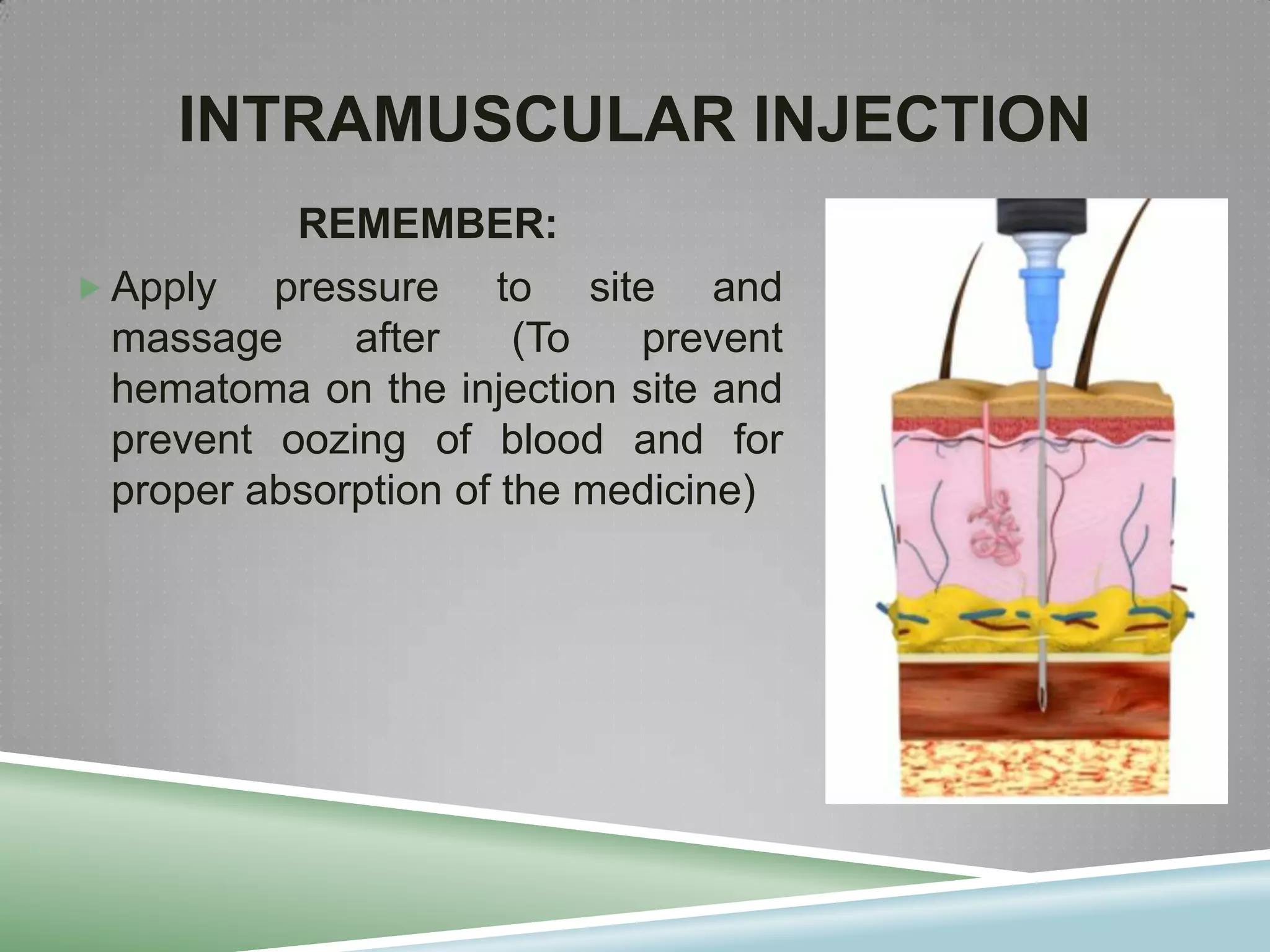 Injection Technique | PPTX