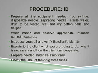 Injection Technique | PPTX