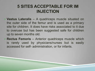 Injection Technique | PPTX