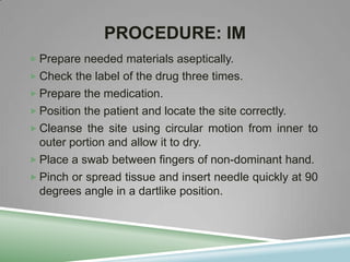 Injection Technique | PPTX