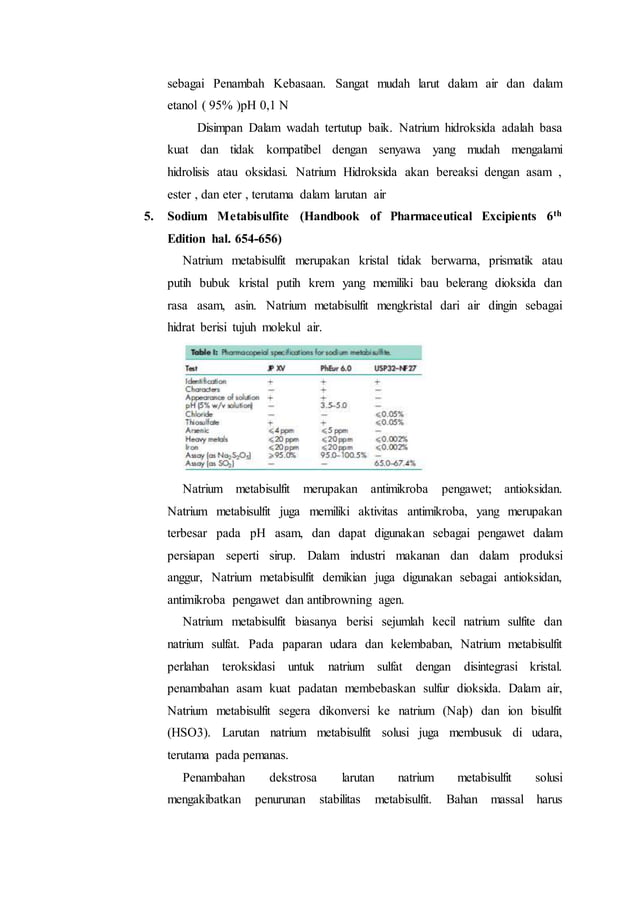 Laporan Teknologi Sediaan Steril : Pembuatan Injeksi klorpromazin HCL ...