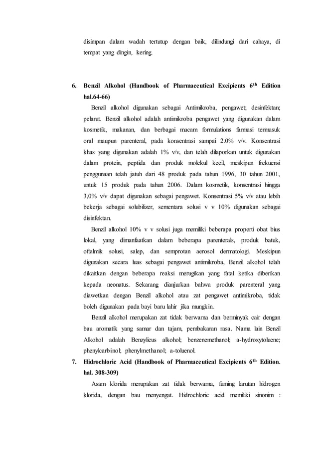 Laporan Teknologi Sediaan Steril : Pembuatan Injeksi klorpromazin HCL ...