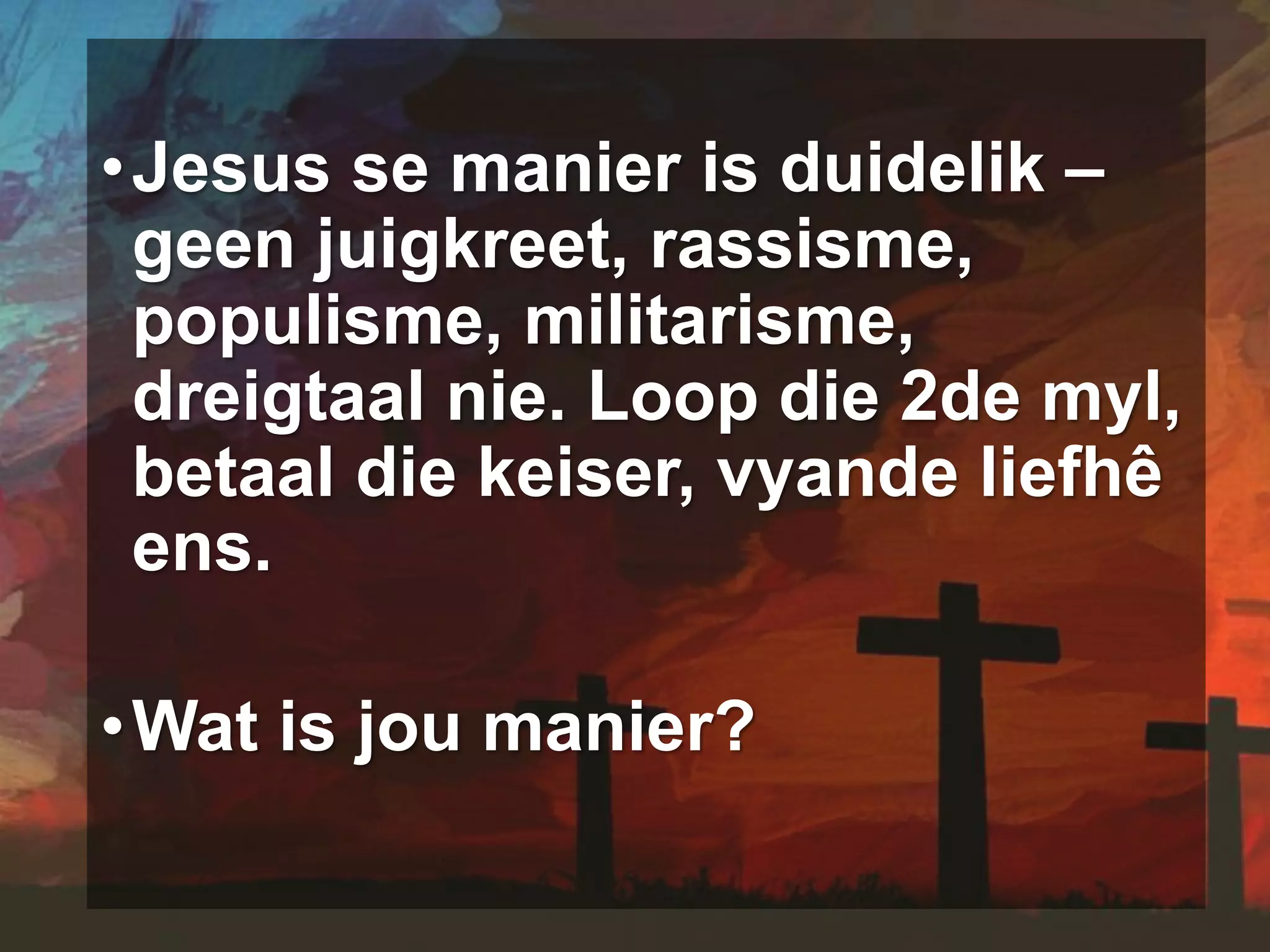 Tema: In Jesus se voetspore | PPTX